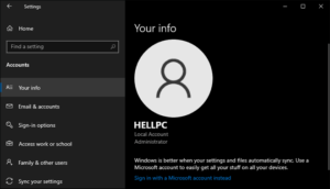 How to Change or Remove Profile Picture in Windows 10 - WinDOSPC