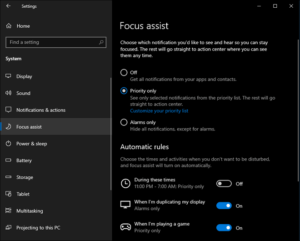 How to Enable and Use Focus Assist in Windows 11 and 10 - WinDOSPC