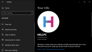 How to Change or Remove Profile Picture in Windows 10 - WinDOSPC