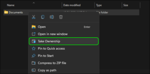 How to Take Ownership of Files and Folders in Windows - WinDOSPC