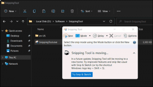How to Restore Old Snipping Tool in Windows 11 - WinDOSPC