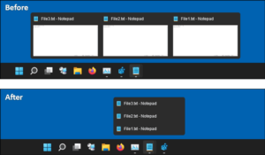 How to Disable Taskbar Preview Thumbnails in Windows 11 - WinDOSPC