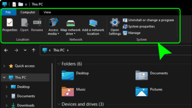 How to Restore Classic File Explorer Menu Ribbon in Windows 11 - WinDOSPC