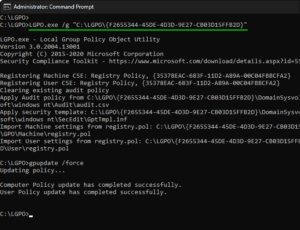 How to Edit the Registry.pol File using LGPO.exe - WinDOSPC