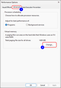 How to Change Virtual Memory Size in Windows 11 or 10 - WinDOSPC