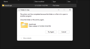Unable to Delete a Folder in Use by Another Program? Here is the Fix - WinDOSPC